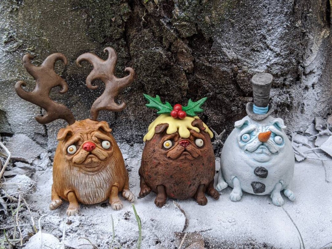 Festive Pugkins (pre-order) - Etsy