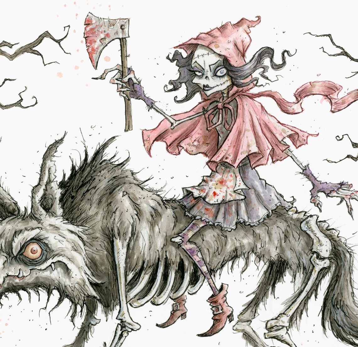 Little Dead Riding Hood - Etsy