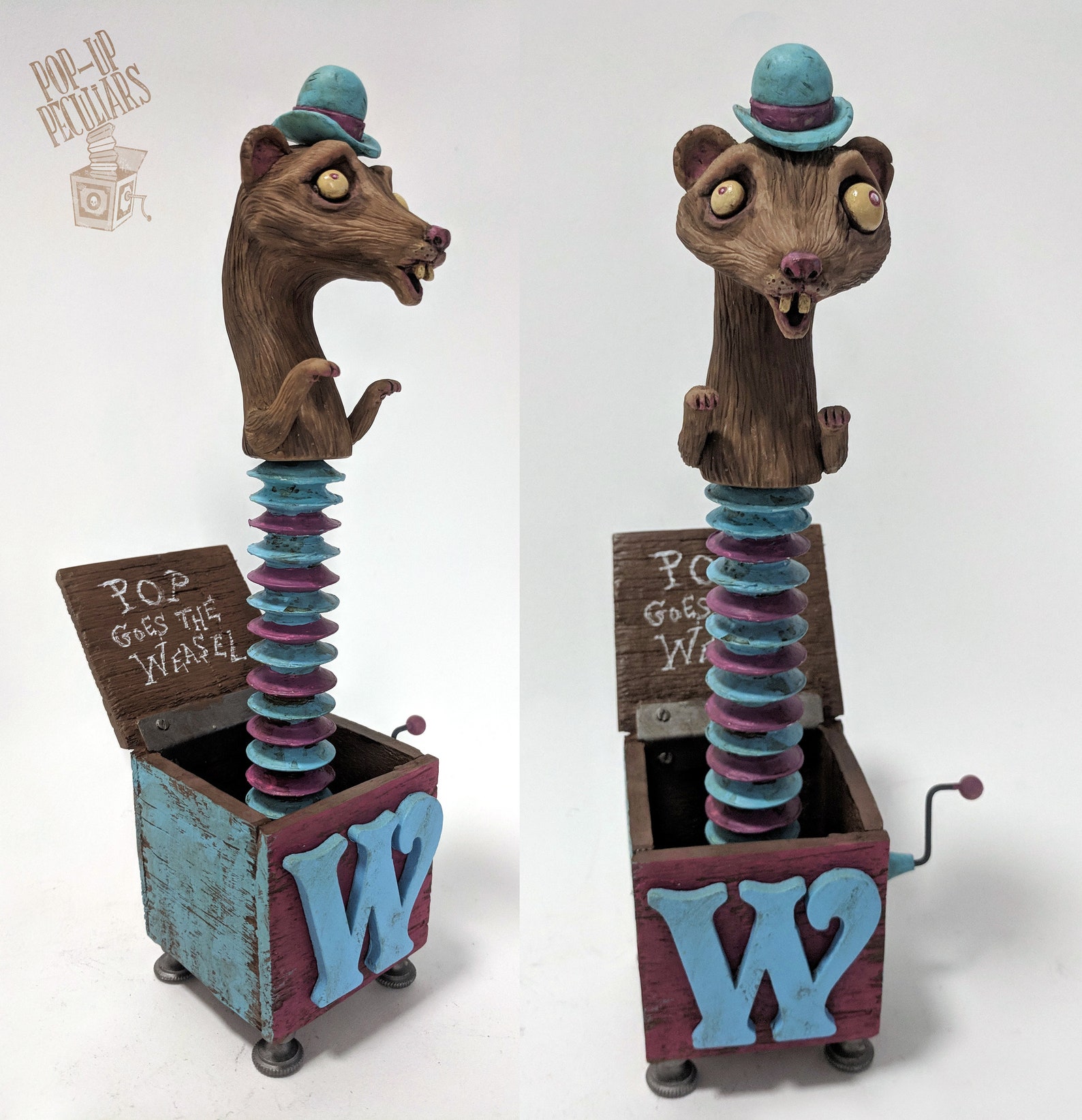 Pop Goes The Weasel Pre Order | Etsy