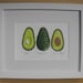 Avocado Print, Fruit and Vegetable Kitchen Décor, Original Linocut ...