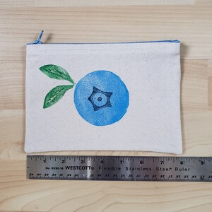 Giant Blueberry, Reusable Produce Bag, Unbleached Cotton, Washable Food ...