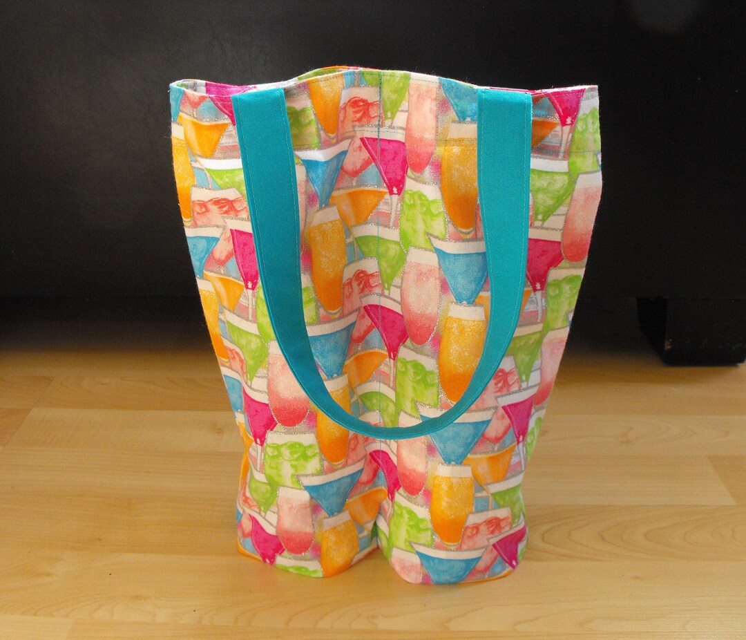 Hand Sewn, 2 Bottle Wine Bag Tote, Reusable, Eco-friendly, Reusable ...