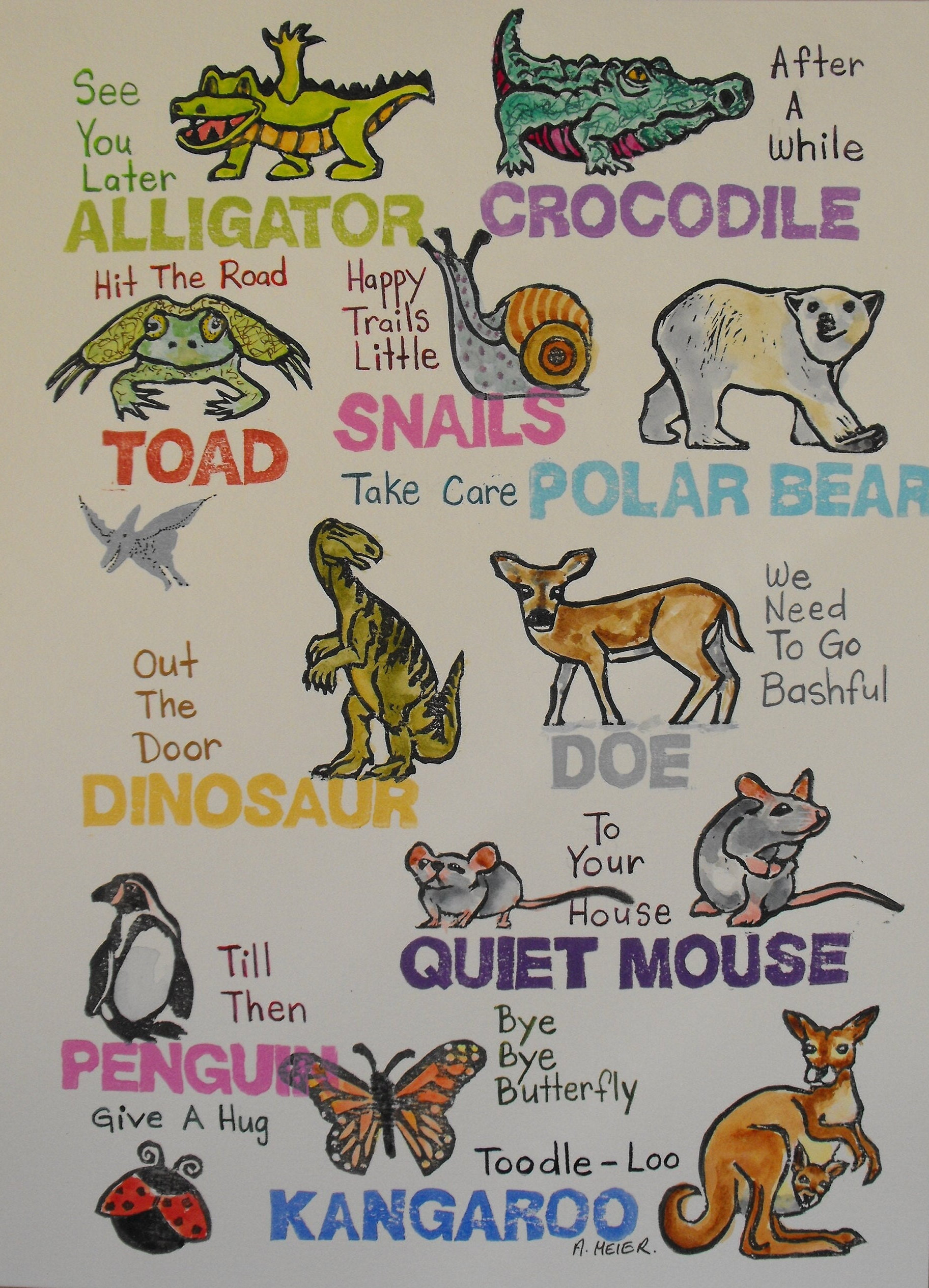 See You Later Alligator, Cute Goodbye Sayings, Modern Kids Room Décor ...