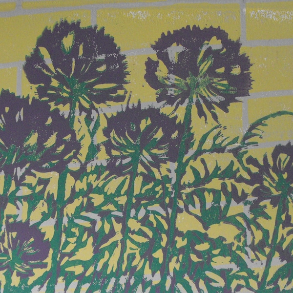 Reduction Linocut - Etsy