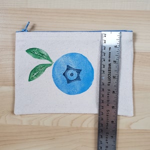 Giant Blueberry, Reusable Produce Bag, Unbleached Cotton, Washable Food ...