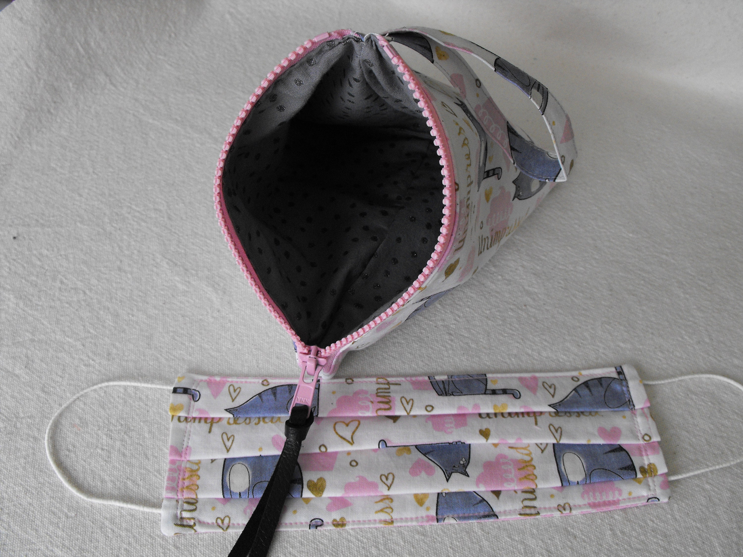 Hand Sewn Cotton Pyramid Pouch Triangle Pouch Zipper Pouch - Etsy UK