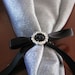 Set of 6 Rhinestone Buckle Ribbon Slider for Wedding Decorations 15 Mm ...