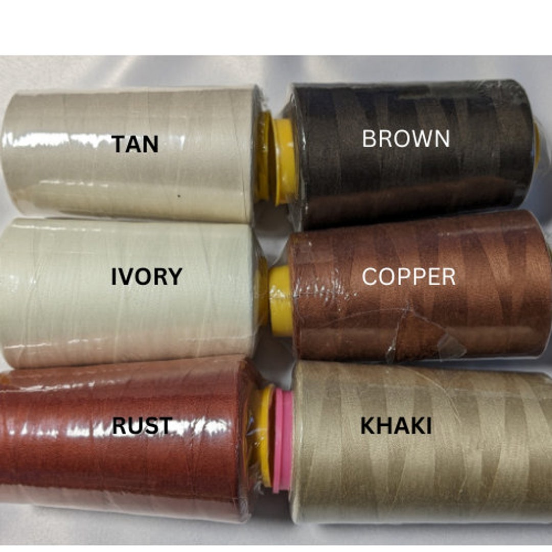 Sewing Threads Different Tones of Brown and Tan, New or Almost Full ...