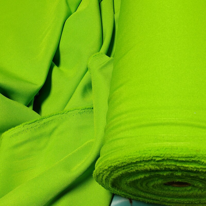 Lime Green Fabric - Etsy UK