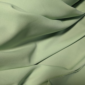Mint, Light Green Gabardine Tropical 60" Wide, 100% Polyester by the ...