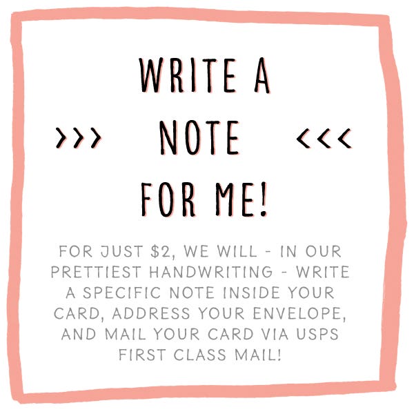 Handwritten Cards - Etsy