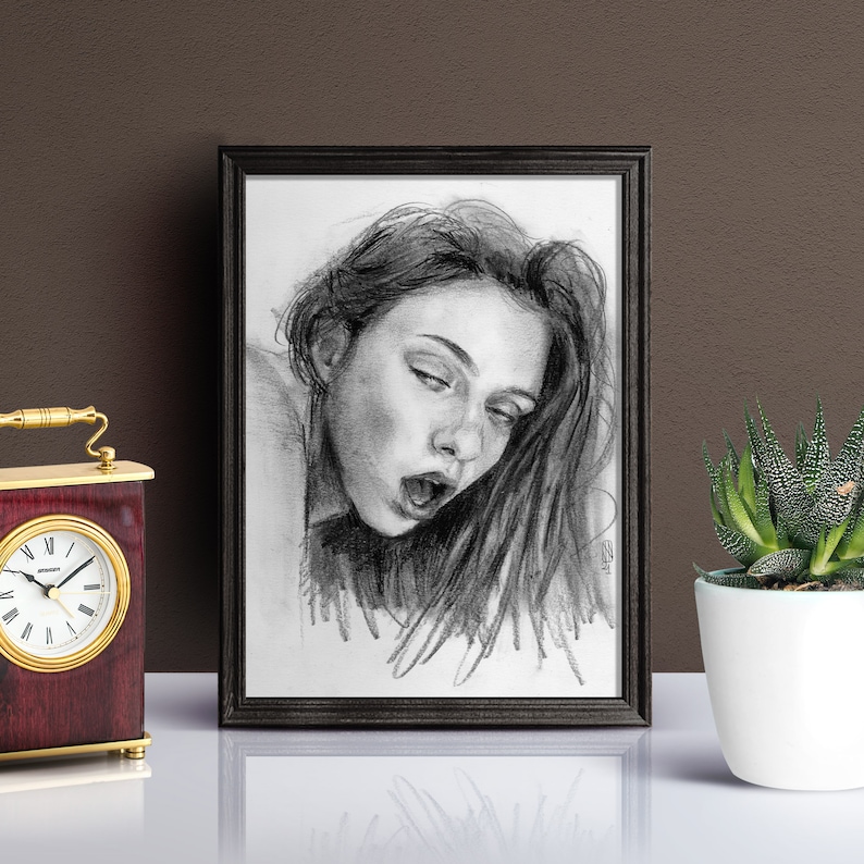 Sex Portrait : Pornstar Shaiden Rogue. Very High Quality Fine Art Print ...