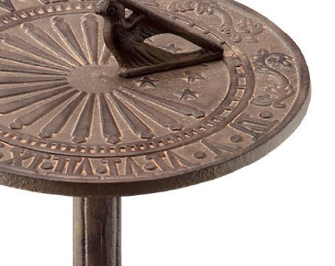 Light and Shadow by Turns but Always Love. Latin. Sundial - Etsy