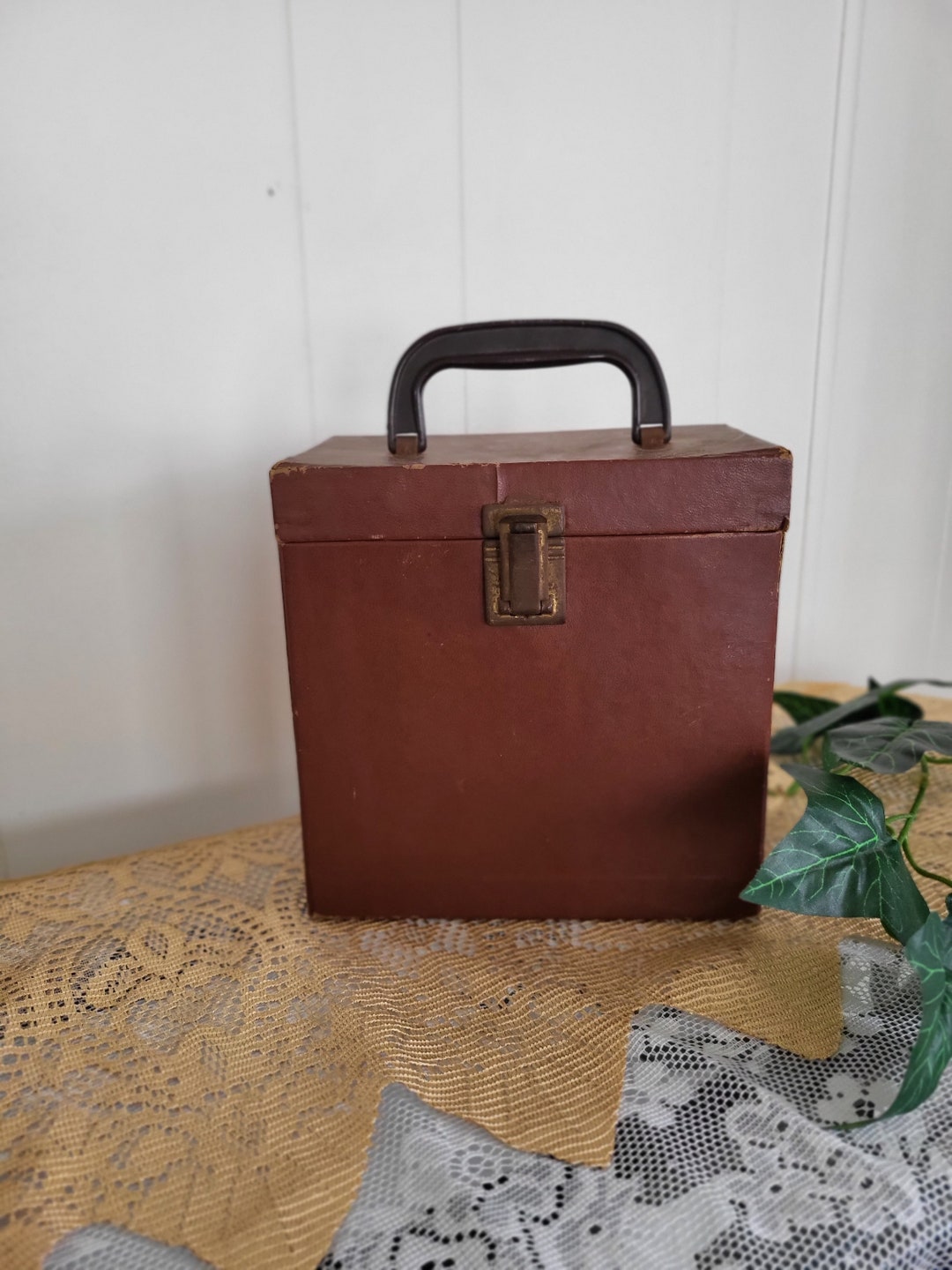 New Lower Price Vintage 45 Record Box, Carrying Case, Storage, Retro ...