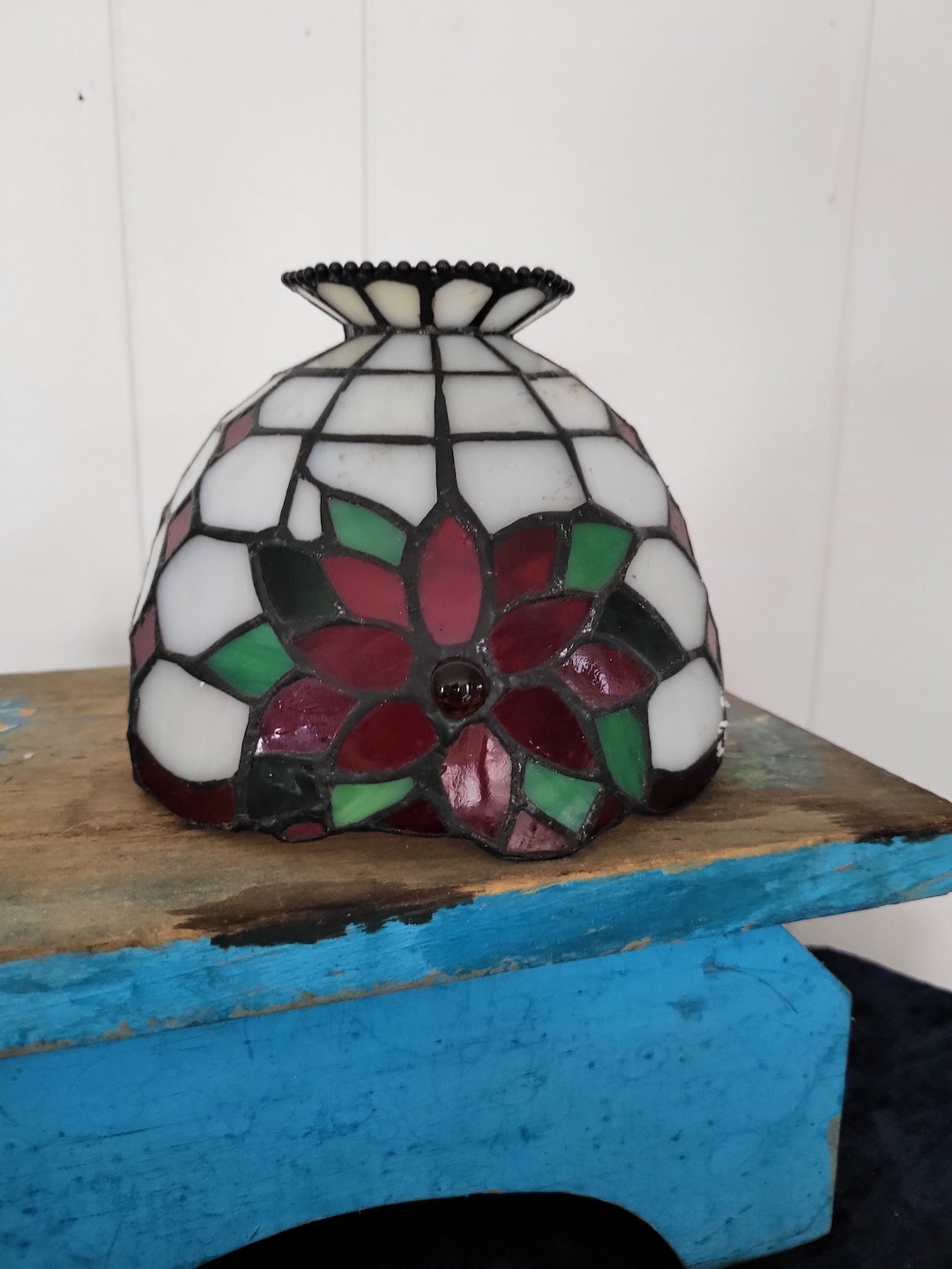 Petite Stained Glass Lamp Shade - Etsy