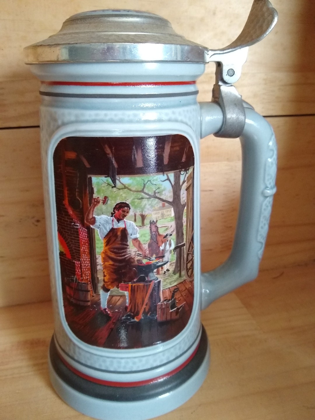 SALE Vintage Avon Building of Americal Stein 1985 - Etsy