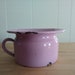 Vintage Pink Enamel Potty, Shabby Chic,boho,cottage,retro, Collectible ...