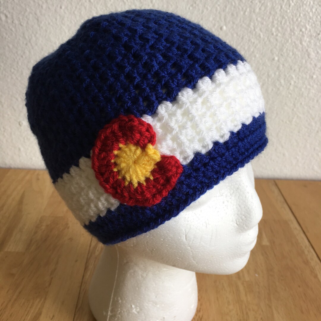 Crochet Signature Colorado Beanie- Baby, Child, Teen, Adult Sizes ...