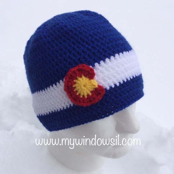 Colorado Beanie Crochet Colorado Hat Colorado Baby Gift | Etsy