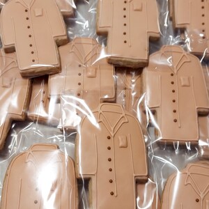 Doctor/lab Coat Cookies (1 Dozen) - Etsy