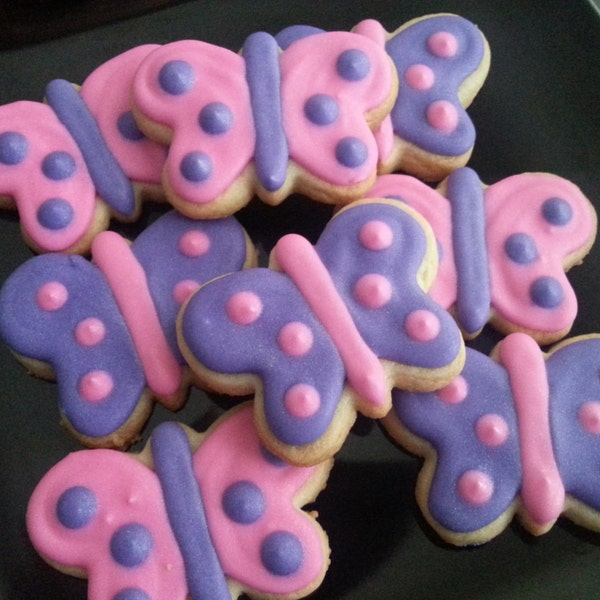 Butterfly Cookies - Etsy
