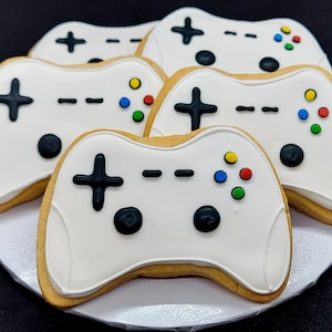 Video Game Controller Cookies (1 Dozen) - Etsy