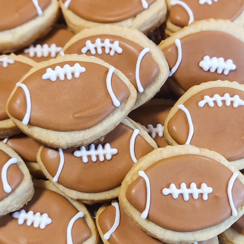 Football Cookie - Etsy
