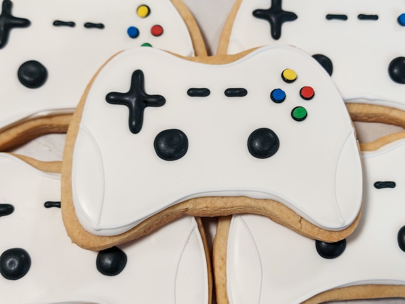 Video Game Controller Cookies 1 Dozen - Etsy