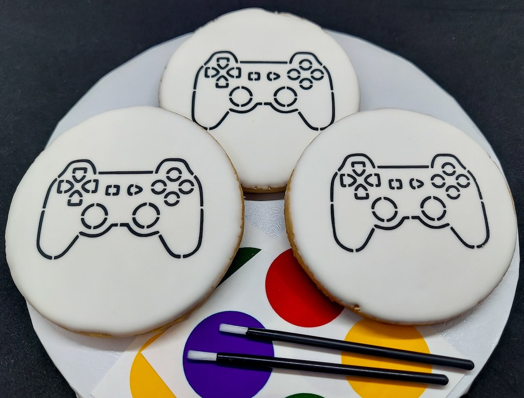 Paint-your-own Video Game Cookies (1 Dozen) - Etsy
