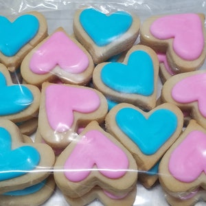 Mini Heart Cookies (50 Pieces) - Etsy