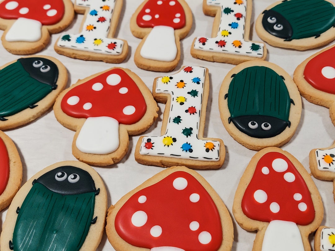 Insect/forest Themed Cookies 1 Dozen - Etsy