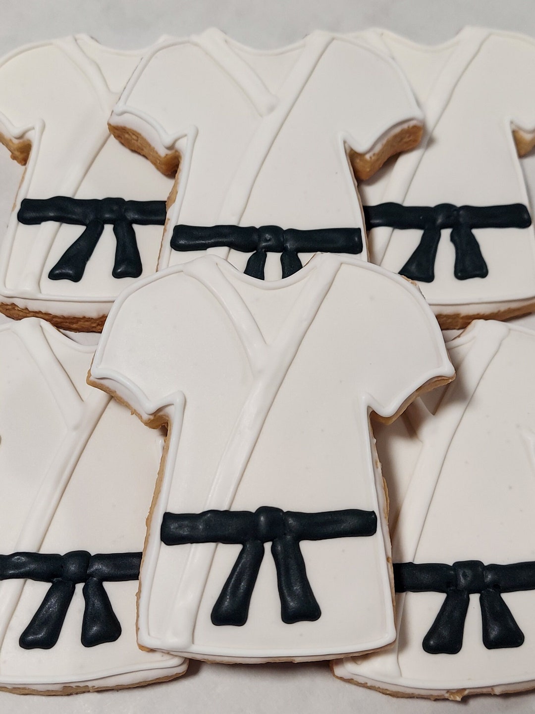 Taekwondo/karate Cookies (1 Dozen) - Etsy