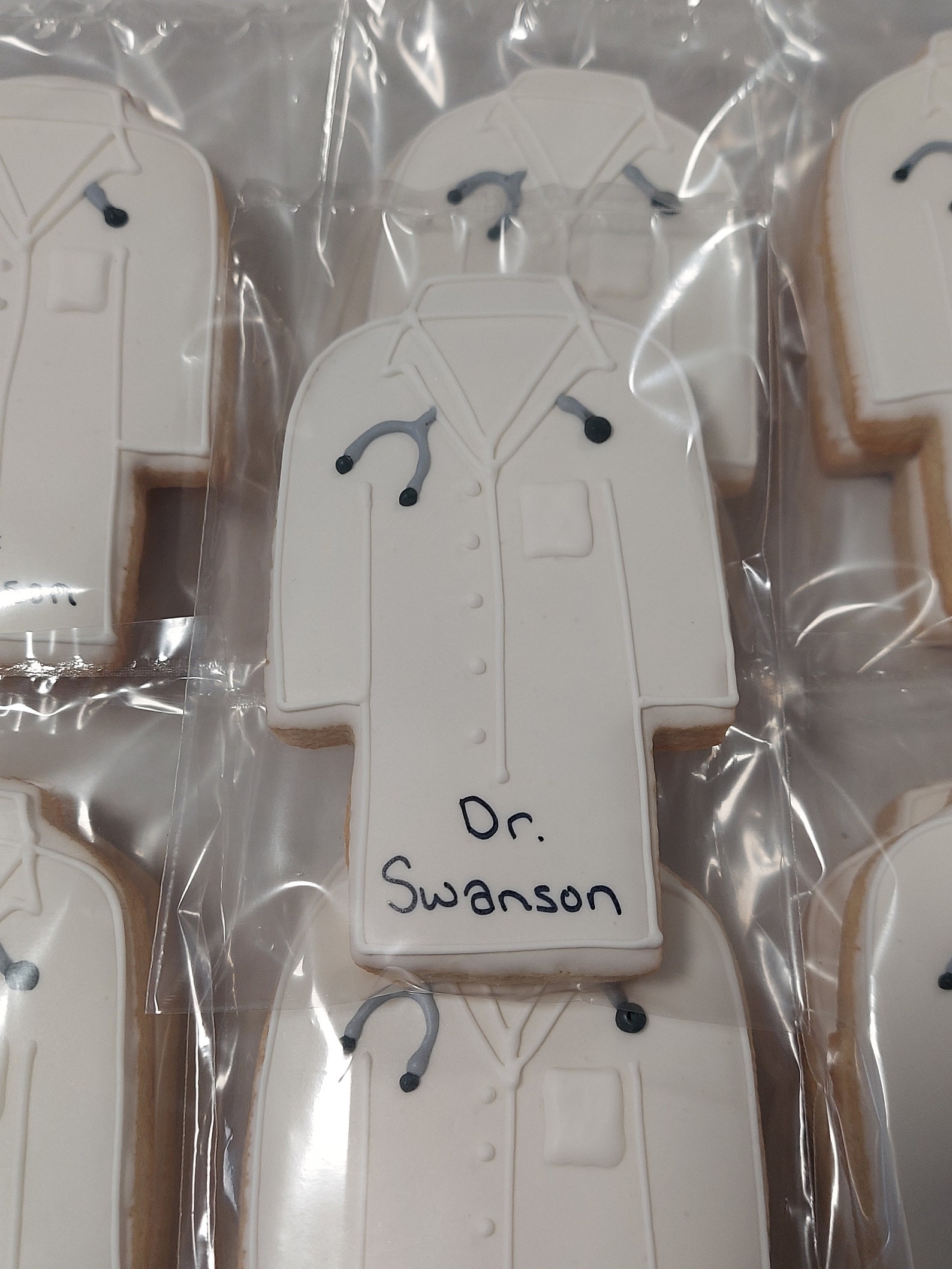 Doctor/lab Coat Cookies 1 Dozen - Etsy
