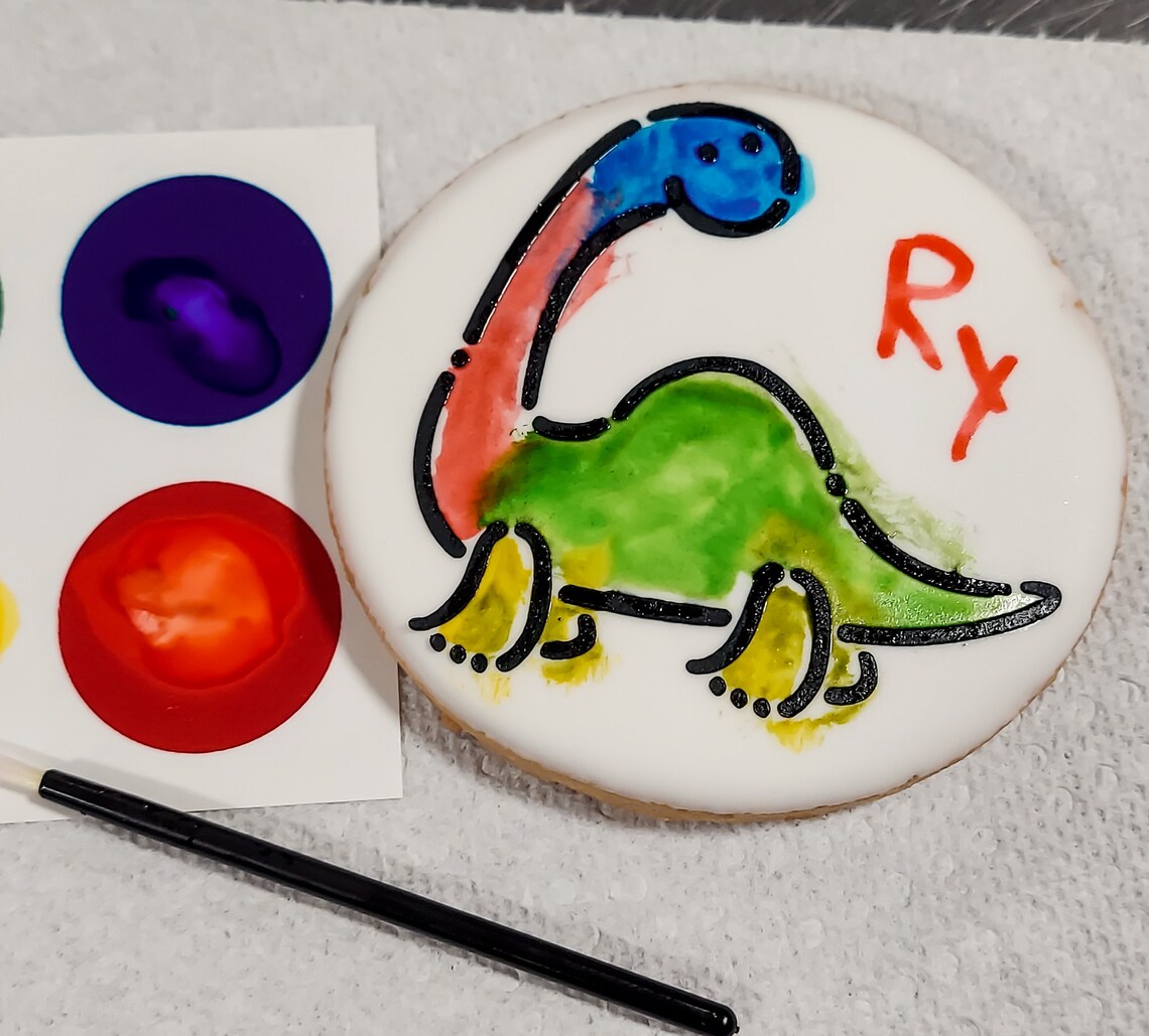 Paint-your-own Winter Cookies (1 Dozen) - Etsy
