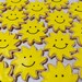 Smiley Sun Cookies (1 Dozen) - Etsy