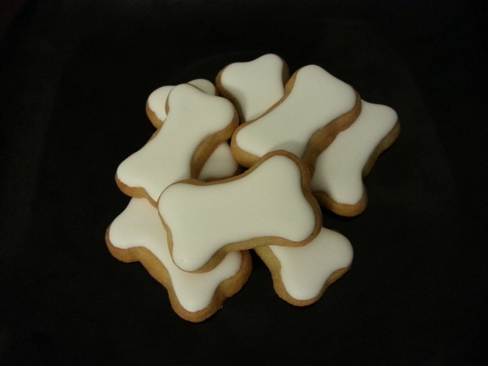 Mini Dog Bone Cookies 4 Dozen - Etsy