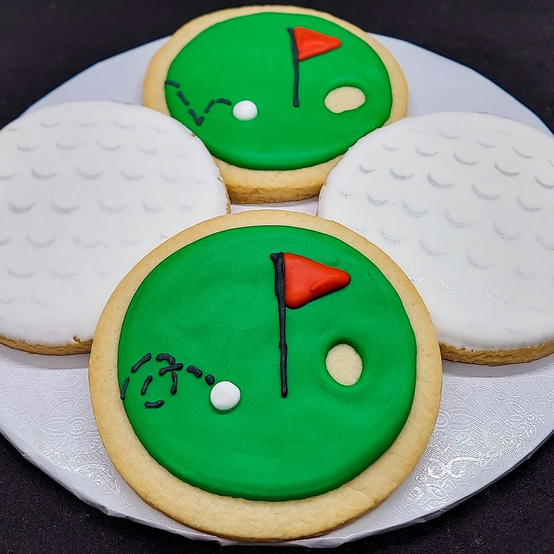 Golf Themed Cookies - Etsy