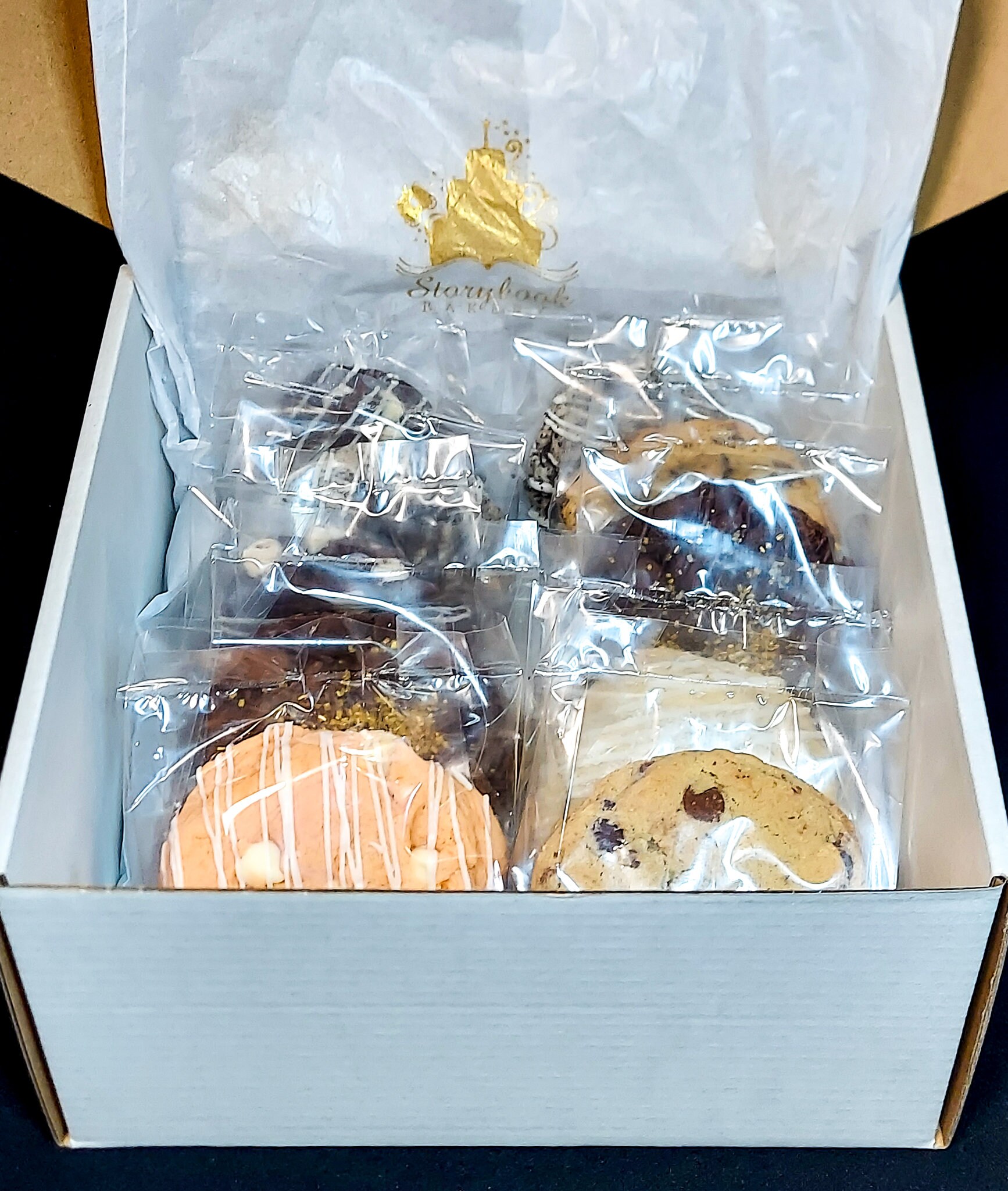Cookie Gift Box - 1 Dz Cookies (10 Boxes) - Etsy