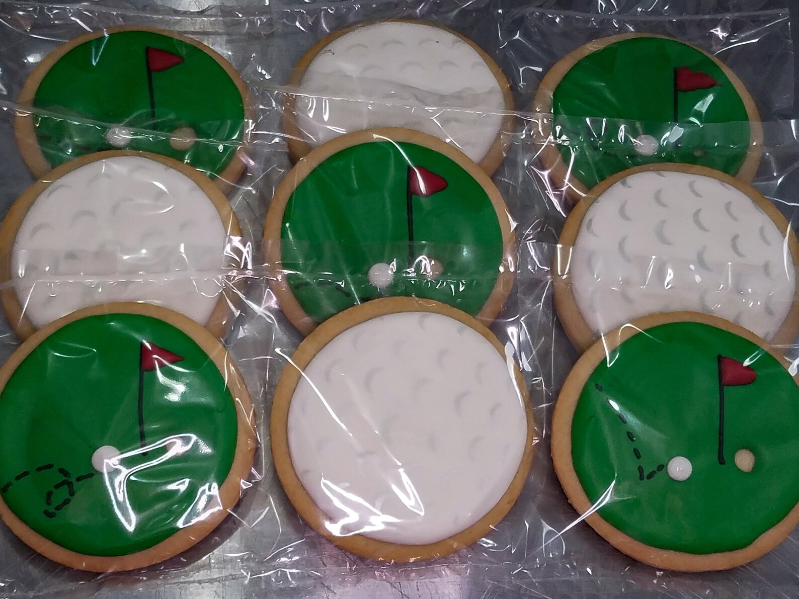 Golf Cookies 1 Dozen - Etsy