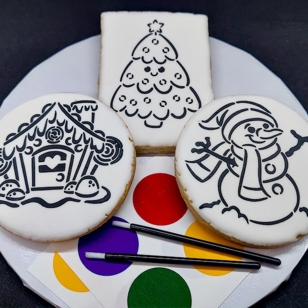 Paint Your Own Cookie - Etsy