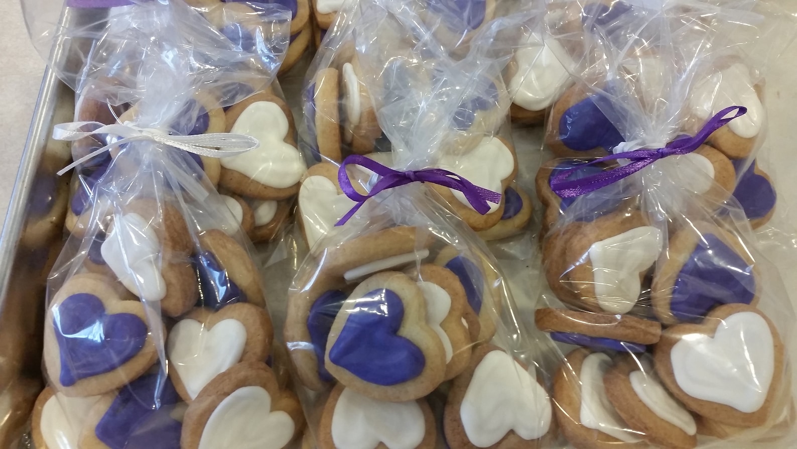 Mini Heart Cookies (50 Pieces) - Etsy