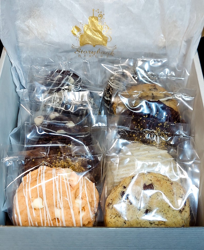 Cookie Gift Box - 1 Dz Cookies (10 Boxes) - Etsy