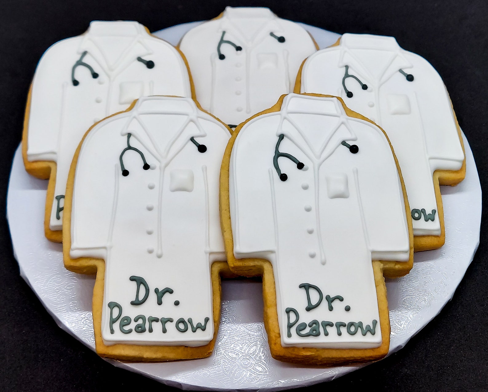 Doctor/lab Coat Cookies 1 Dozen - Etsy