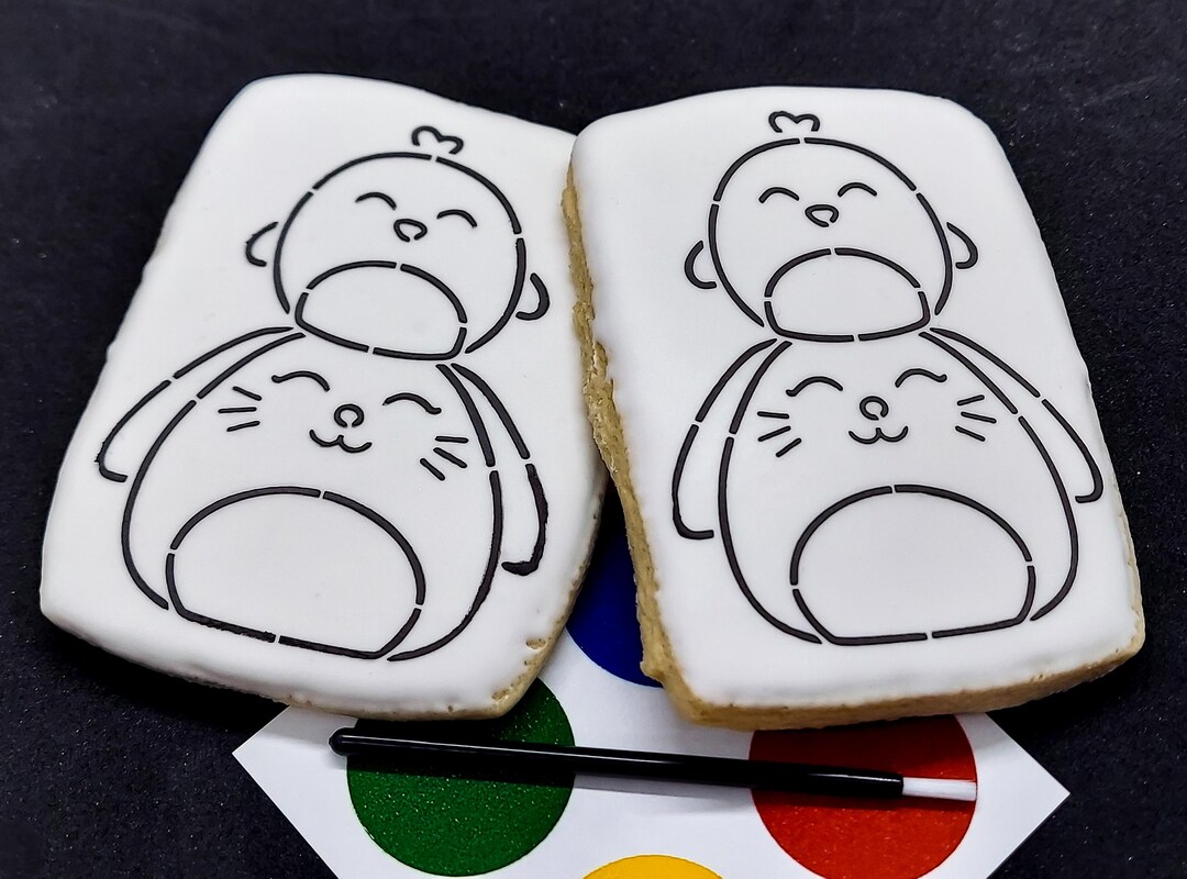 Paint-your-own Squish / Plush Cookies (1 Dozen) - Etsy