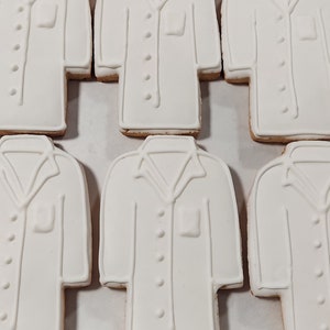 Doctor/lab Coat Cookies (1 Dozen) - Etsy