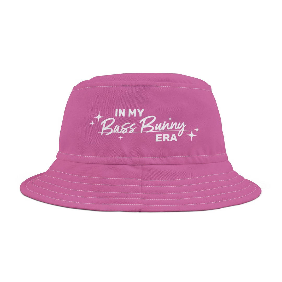 Pink in My Bass Bunny Era Bucket Hat // Basshead Hat, Festival Hat ...