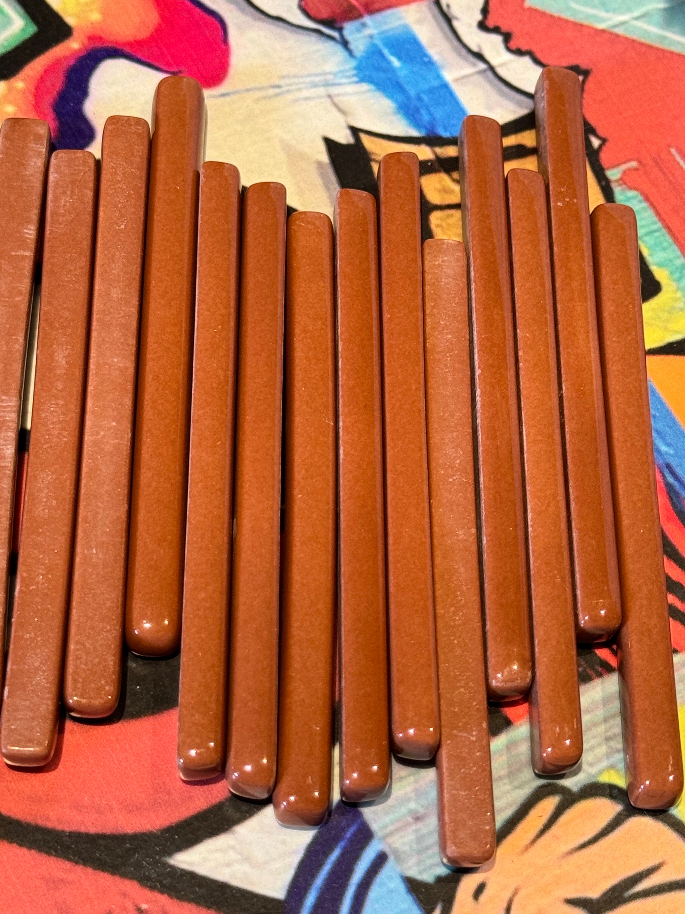 Origin Borobars -- Bing Cherry -- Pink Boro Bars -- Borosilicate Glass ...