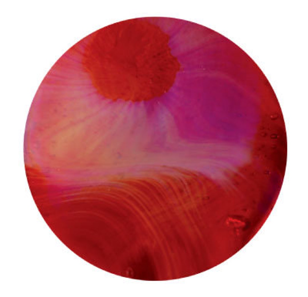 Momka’s Glass -- Scarlet Pink --MB105 -- Borosilicate Glass Rods -- COE ...