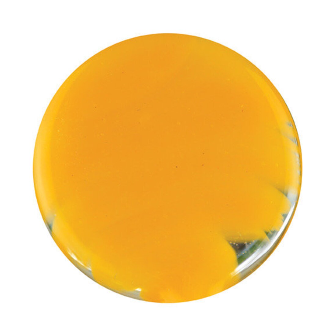 Momka’s Glass -- Encased Sunshine Yellow -- MB172 -- Borosilicate Glass ...