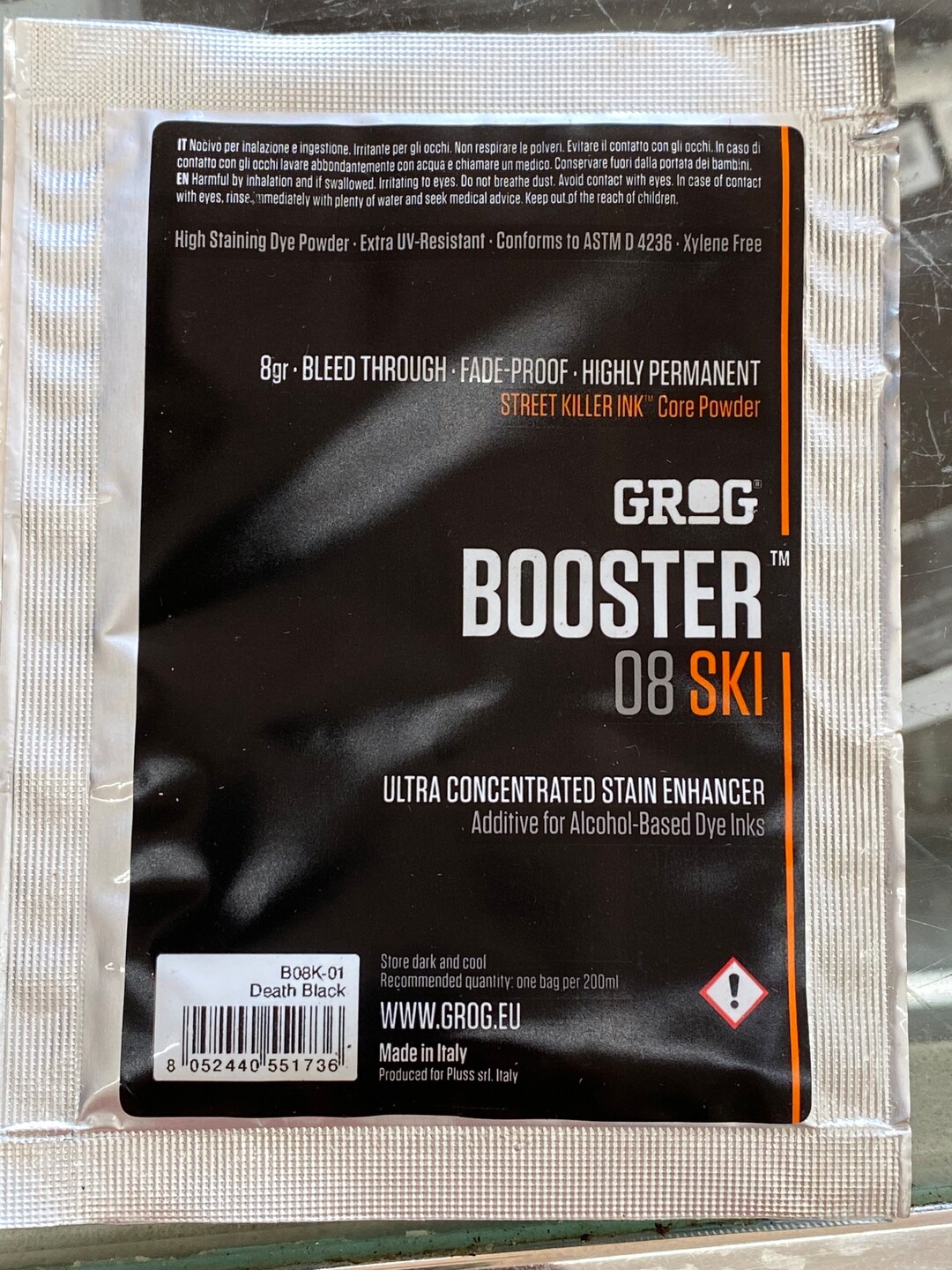 GROG Booster Stain Enhancing Powder Additive -- Highly Permanent Death ...
